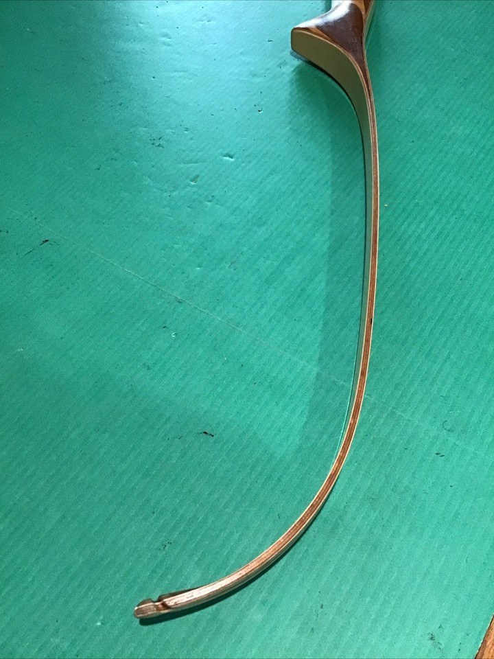 Vintage York Archery Super Crest Recurve Bow 42# - 28", 66" twisted ...