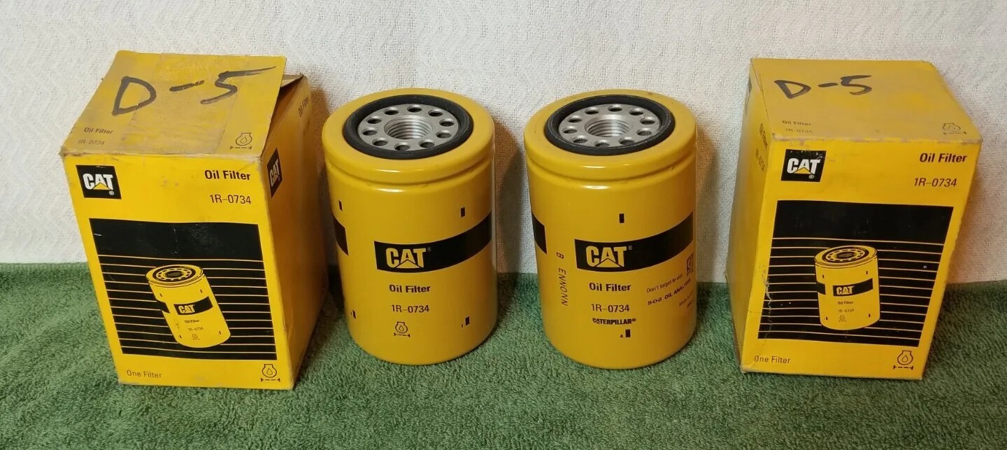 CATERPILLAR 1R-0734 - cross reference oil filters | oilfilter ...