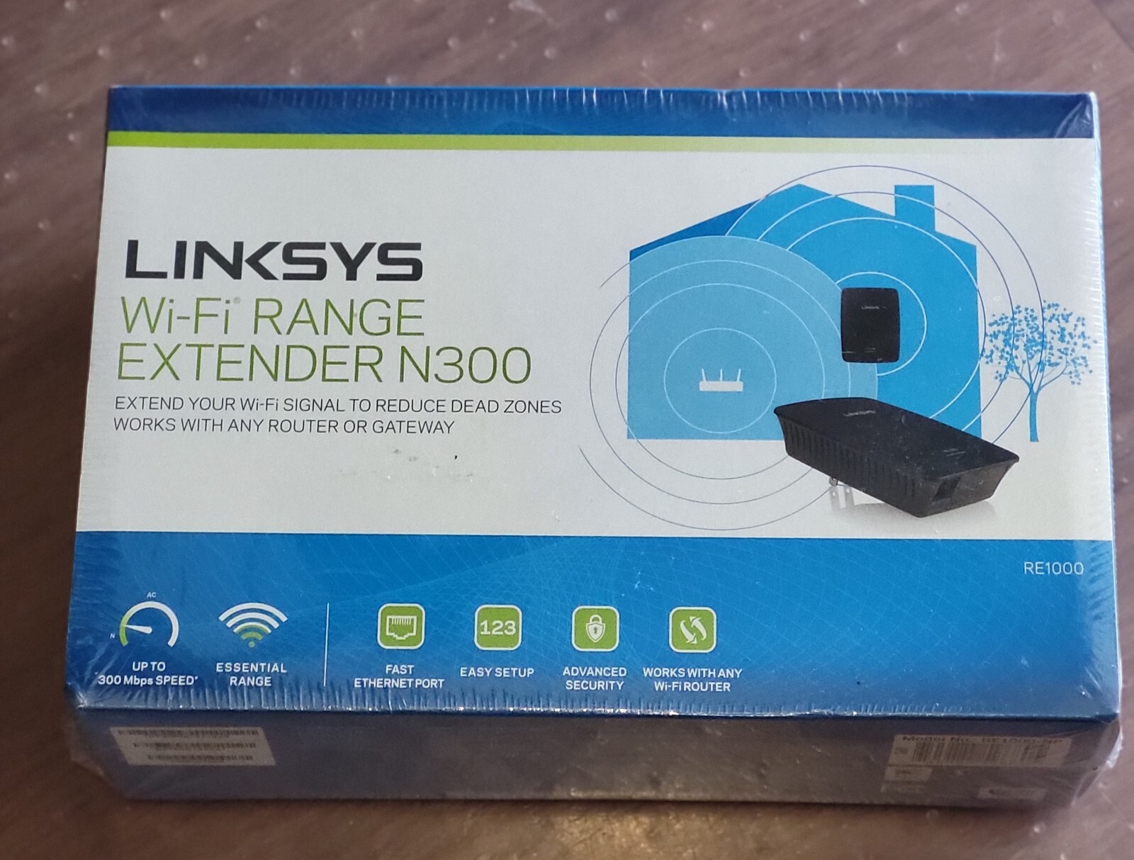 Brand New Sealed - Linksys N300 RE1000-NP Wireless N-Range Extender ...
