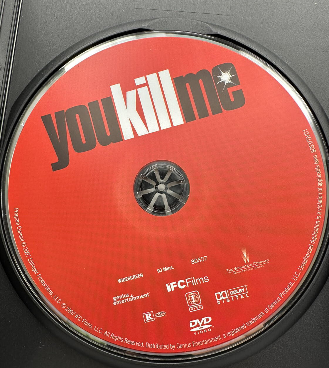 You Kill Me DVD Widescreen Ben Kingsley, Tea Leoni & Luke Wilson ...