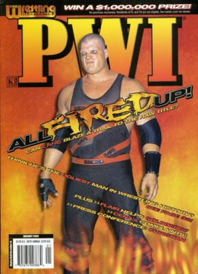KANE Pro Wrestling Illustrated Magazine January 2004 JOHN CENA/BILL ...