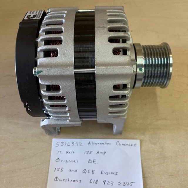 Cummins Alternator 5316342 for sale online | eBay