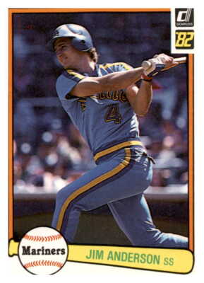 1982 Donruss Jim Anderson 181 | eBay
