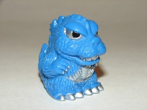 SD Godzilla '64 Figure from Finger Puppet Set! Gamera Ultraman | eBay