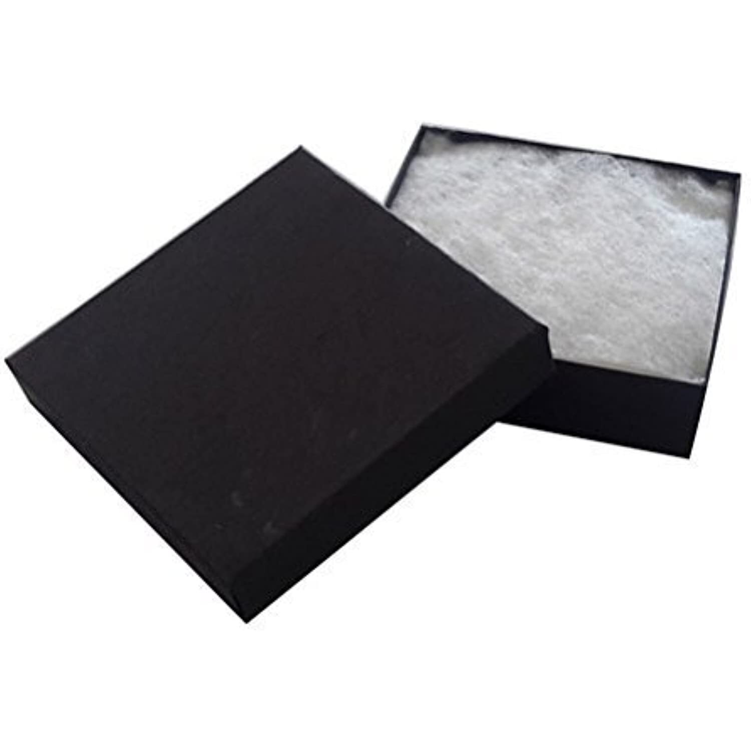 JPI Display 33 Cotton Filled Boxes 35 L X 35 W Matte Black 100 Count ...