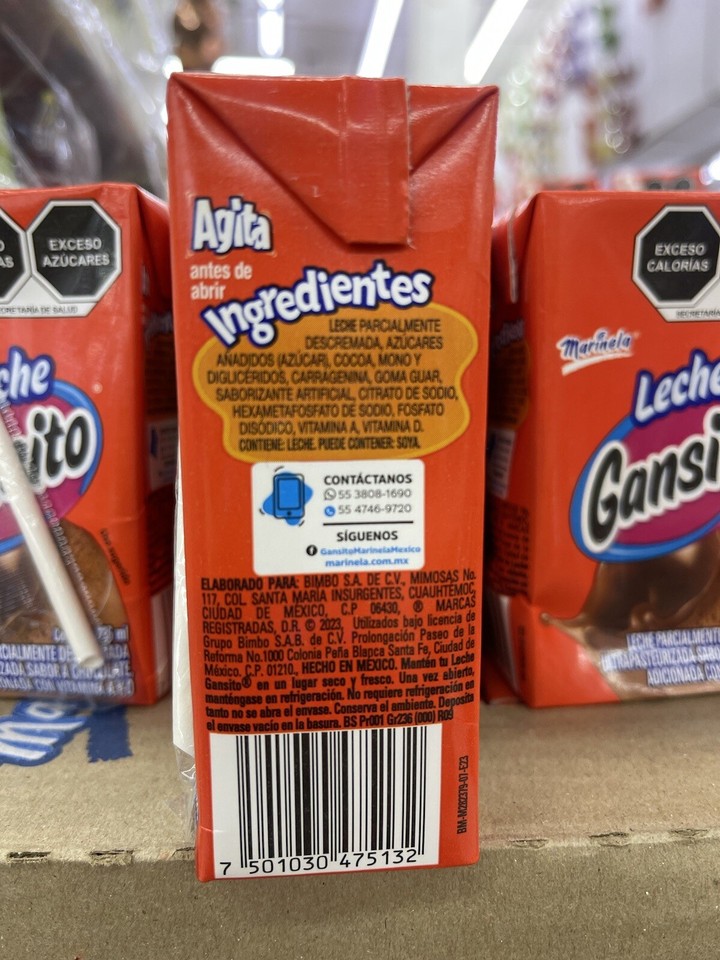 Leche Marinela Gansito Gansito Milk Chocolate | eBay