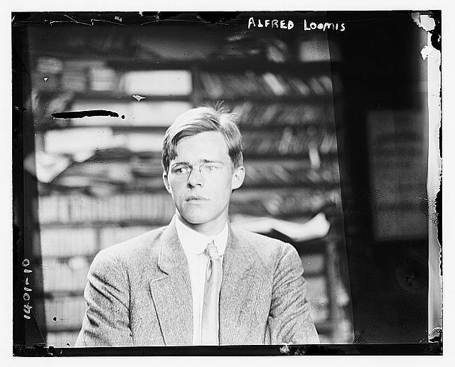 Alfred Lee Loomis,1887-1975,American attorney,investment banker ...