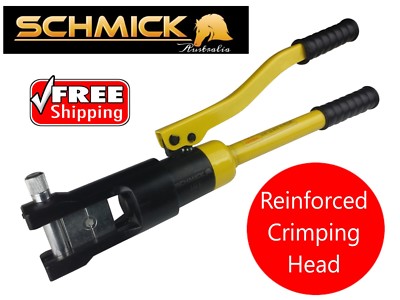 SCHMICK HEAVY DUTY HYDRAULIC SWAGGER SWAGE TOOL for STAINLESS WIRE ROPE ...