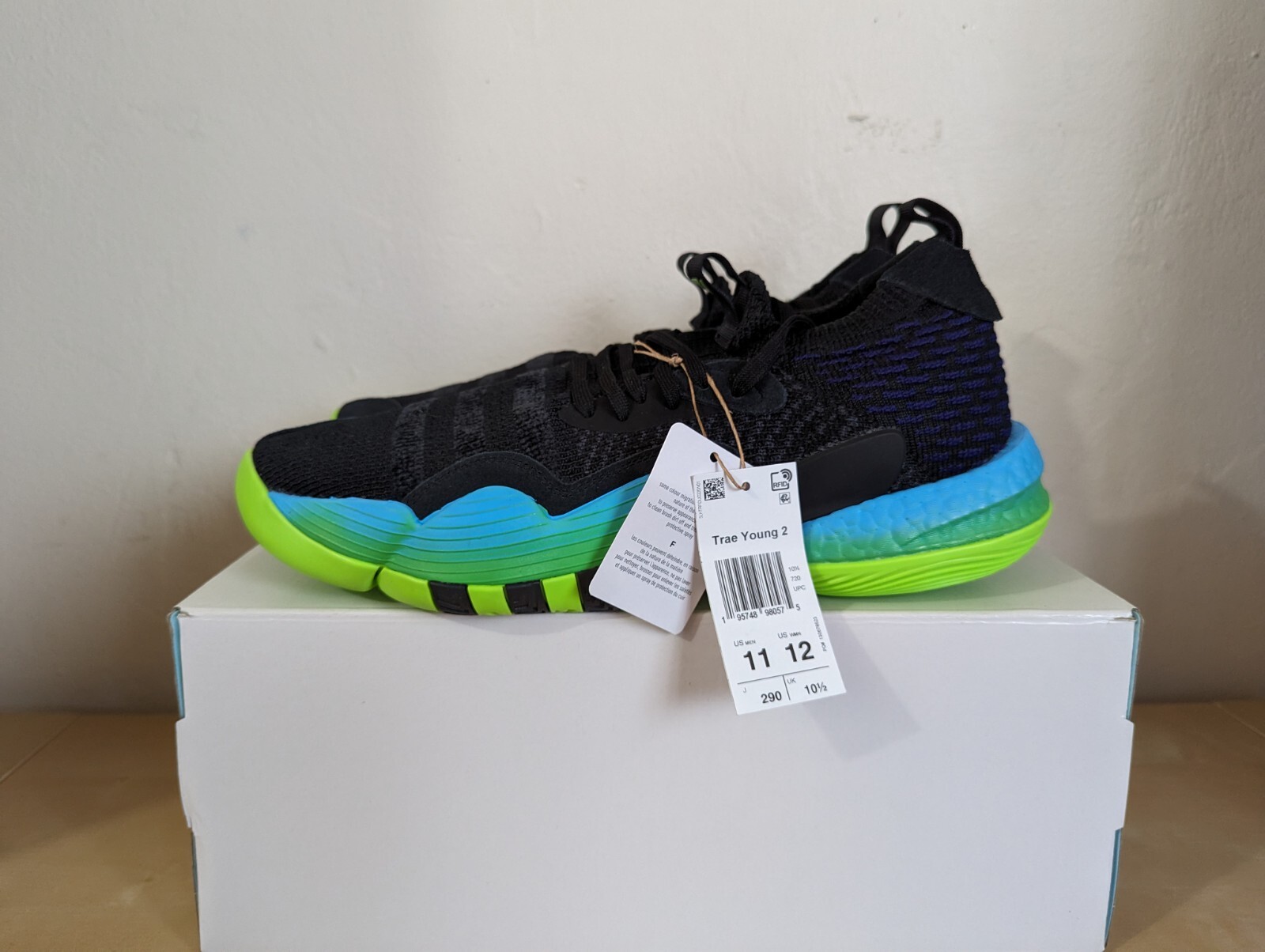 Adidas Trae Young 2 Trae-tlien Sneakers H06473 Men's Size 11 Shoes | eBay