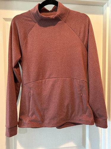 Kyodan Outdoor top Size PS Purple Mock Neck Long Sleeve Zip Pockets ...