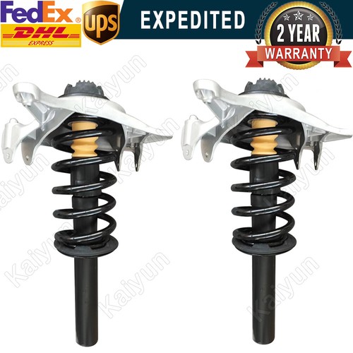 2PCS Front L+R Air Suspension Shock Absorber Strut w/o ADS For Audi Q5 ...