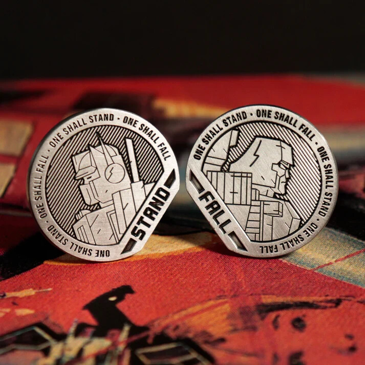 Transformers Optimus Prime Megatron 40th Coin Official LIMITED EDITION ...