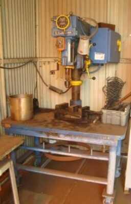 Clausing 20" Drillpress #2284 w/2-Speed Motor, Variable Speed, Power ...