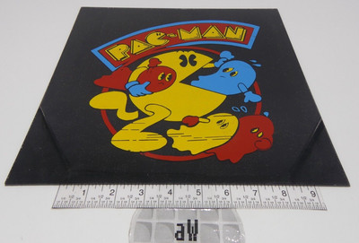 Vintage 80’s Namco Arcade Pac-Man 12x12 Carnival Glass 1980's Game ...