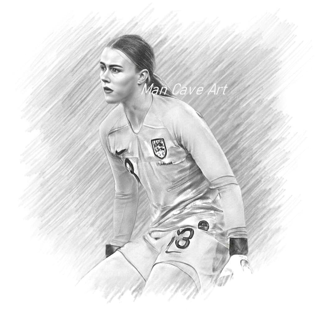 Female Football Player Clipart Black And White Free Vectors | Women's