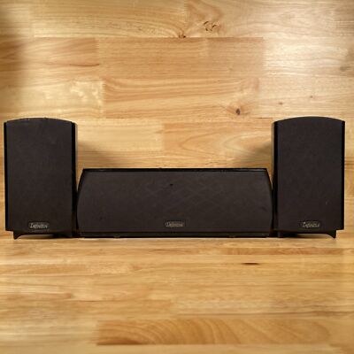 Definitive Technology ProCinema ProCenter Center 600 / 2-ProMonitor 600 ...