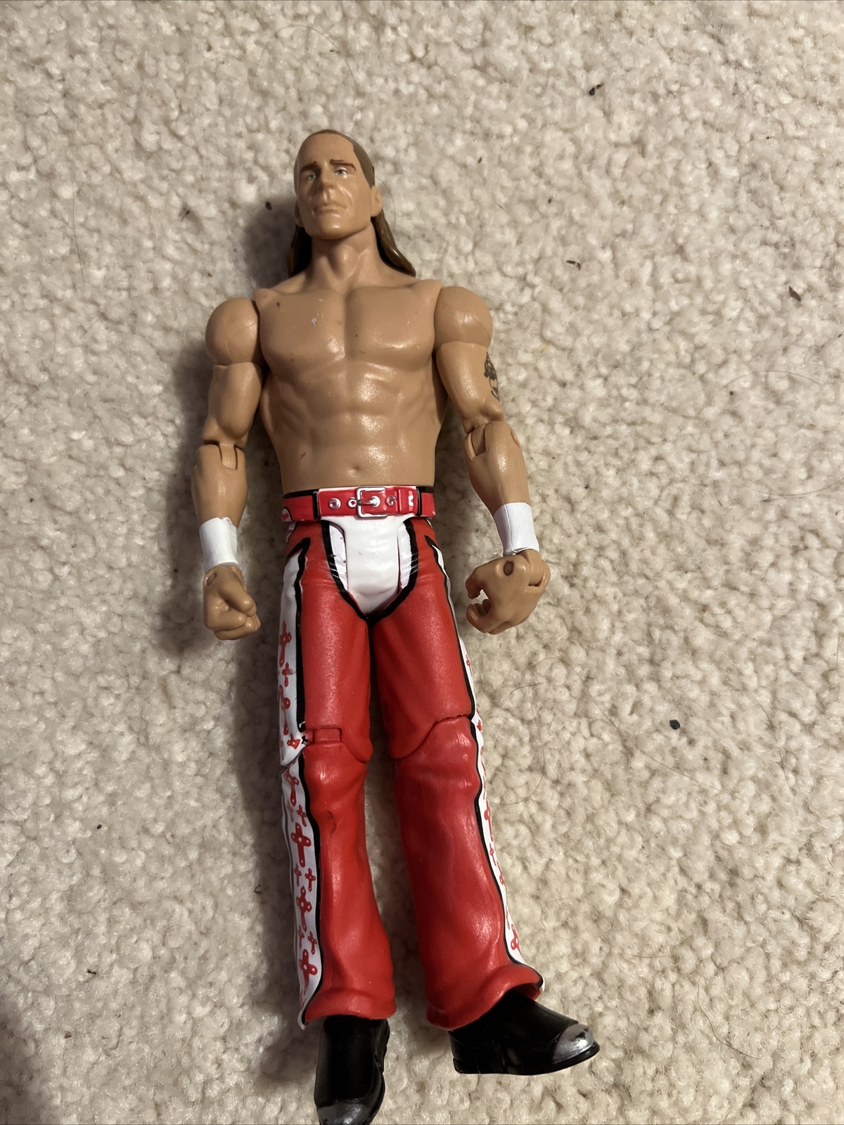 Mattel 2011 WWE Wrestling action Figure Shawn Michaels HBK Red Pants ...