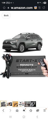 Toyota RAV4 Remote Starter Kit 2019-2021 Push to Start Engine | eBay