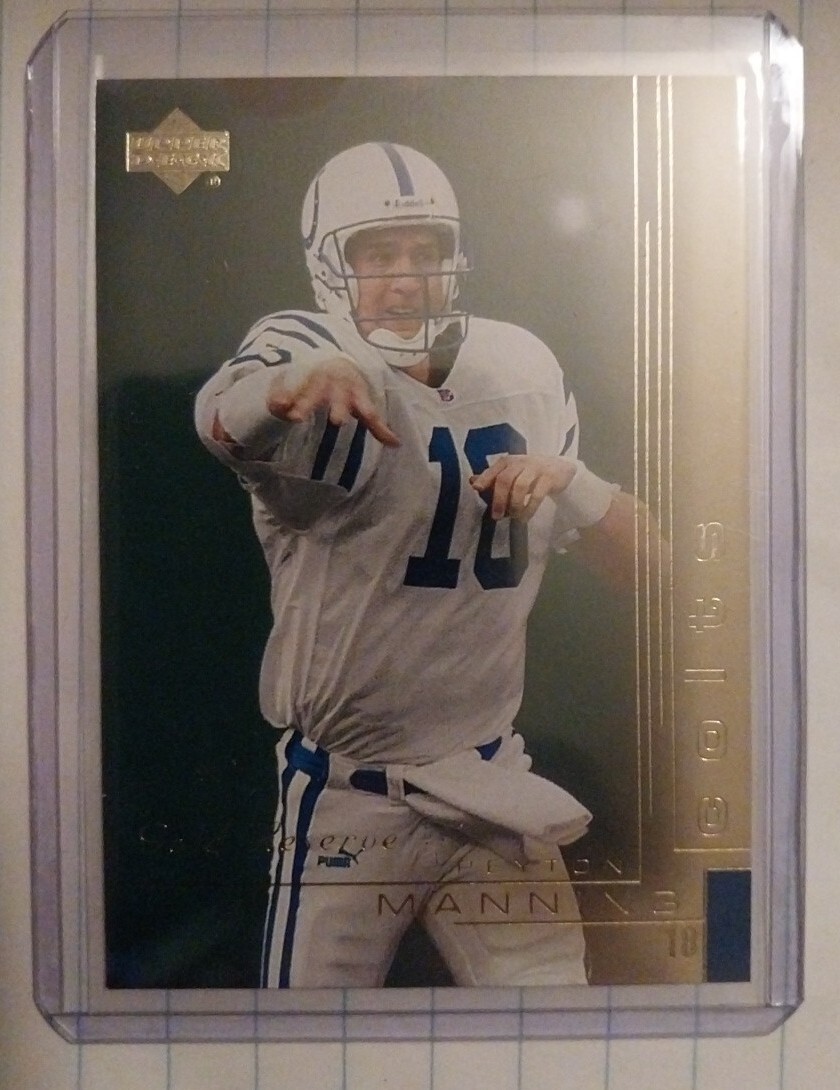 Peyton Manning 2000 Upper Deck Gold Reserve #63 Indianapolis Colts | eBay