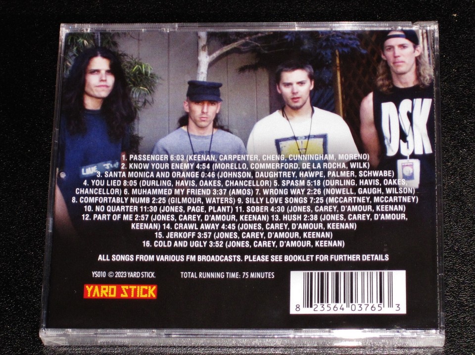 Tool: The Absolute Ultra Rare - Covers Duets Demos CD 2023 Yard Stick ...