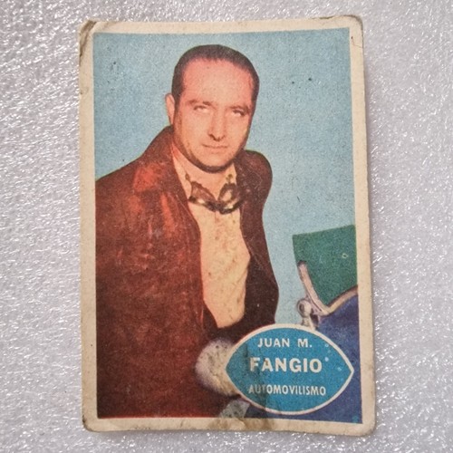 JUAN MANUEL FANGIO Nº 125 1965 ORIGINAL F1 CARD | eBay