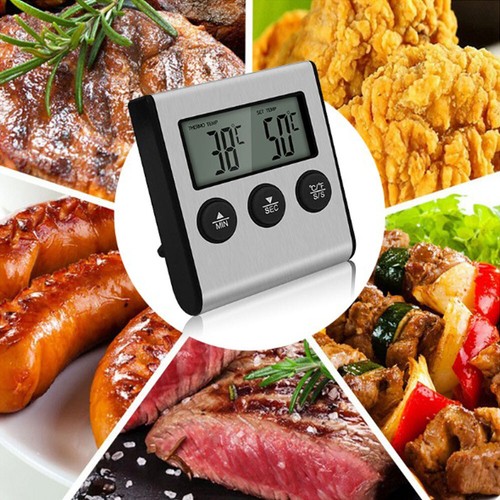 Mini Digital Cooking Thermometer High Precision Meat Food Temperature ...