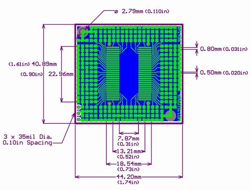 Pin Soic Prototype Board