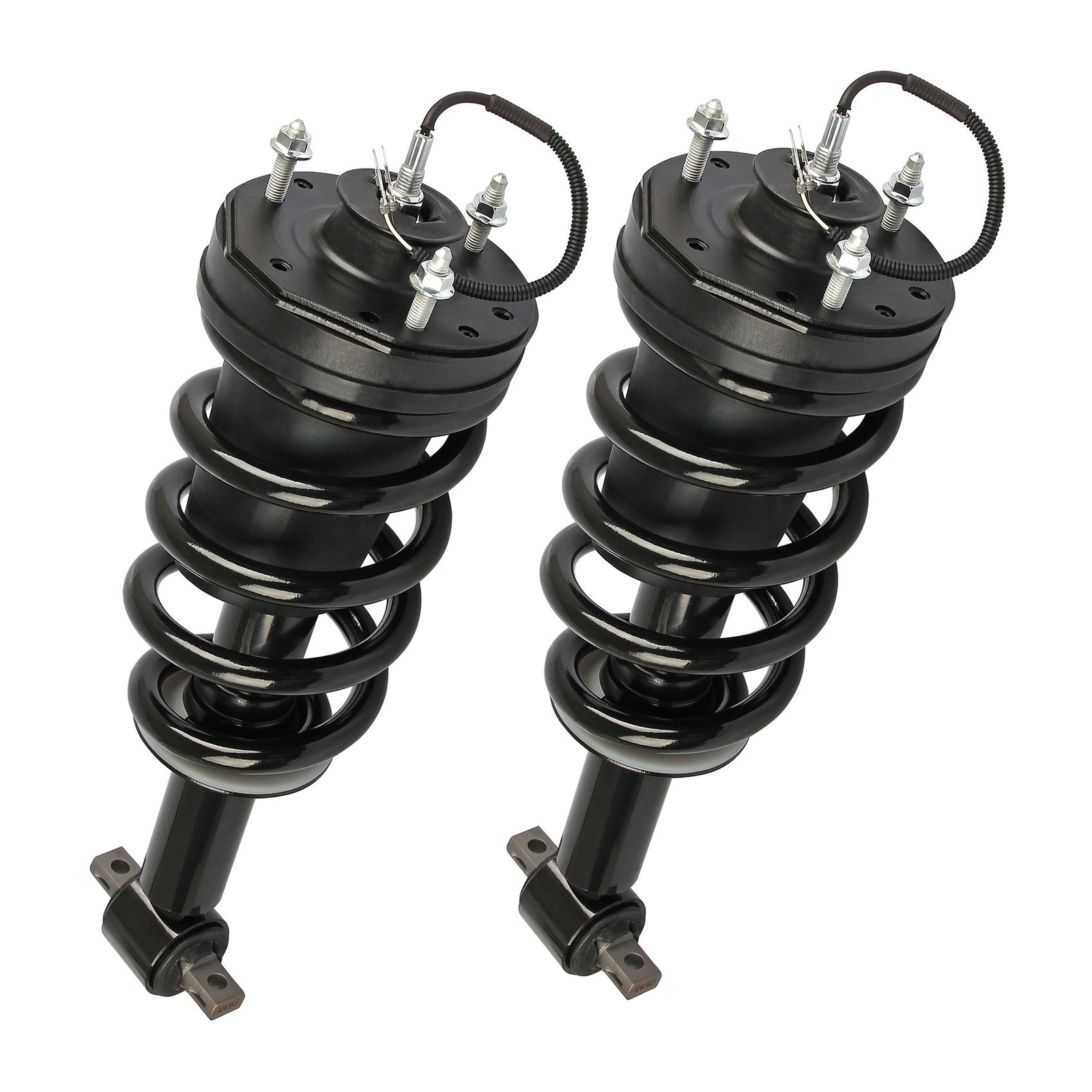 Front Shock Absorbers 2x Front Shock Struts Magnetic Fit Cadillac ...