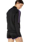 SMALL adidas OG Women's Reg Fit SST TRACK JACKET & SHORTS Outfit BLACK ...
