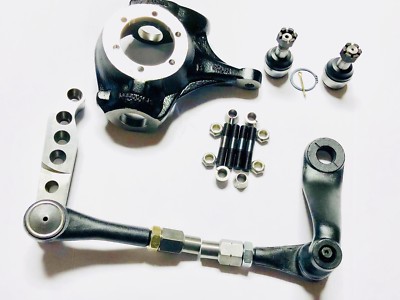 GM/CHEVY/JEEP DANA 44 COMPLETE 1-TON CROSSOVER HIGH STEER KIT-W/KNUCKLE ...