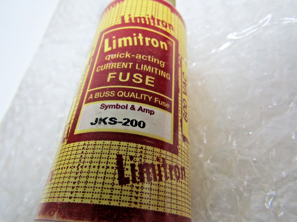 NEW BUSSMANN JKS 200 LIMITRON FAST ACTING FUSE 600VAC 200 AMPS | eBay