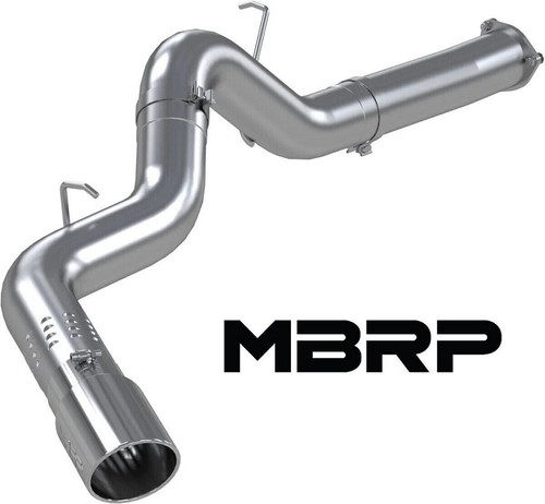 MBRP 5'' DPF-Back Single Exit Exhaust w/Tip FOR Silverado & Sierra 2500HD 3500HD | eBay