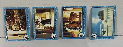 1982 Topps ET The Extra Terrestrial Movie Trading Cards Lot Of 4 #’s 23 ...