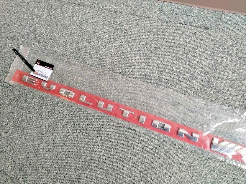 Mitsubishi Genuine OEM MR598152 Rear Badge Emblem Evolution VII Lancer ...