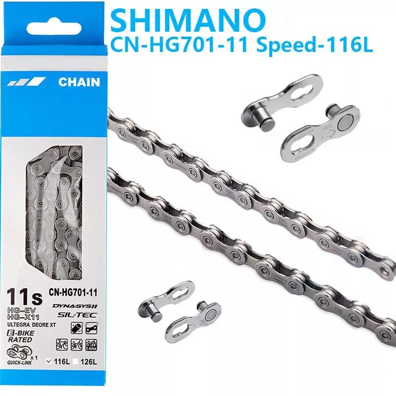 Shimano Ultegra 11 Speed Chain CN HG701 116L XT MTB Road Bike Chain UK for sale online eBay