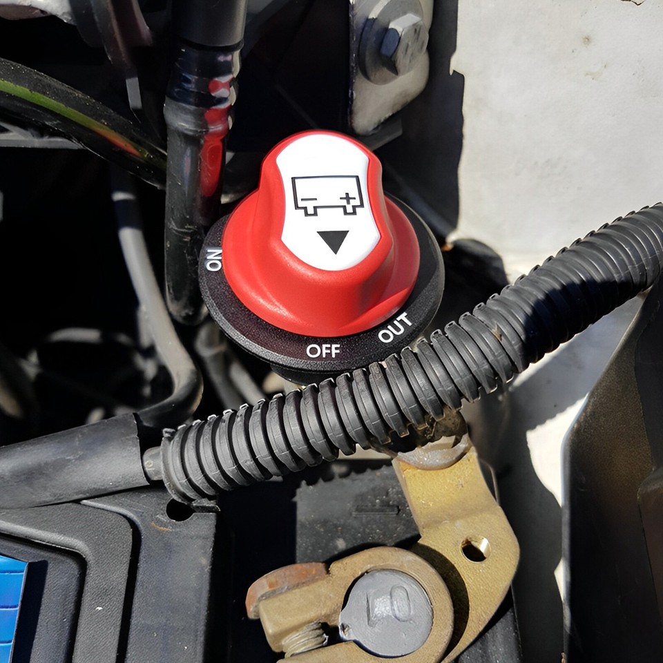 Battery Disconnect Switch 12V-48V Battery Power Cut Off Switch Heavy ...