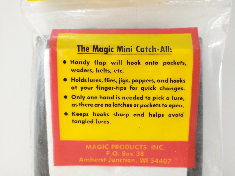 Vintage MAGIC MINI CATCH-ALL Fly Fishing Lure and Fly Holder ...