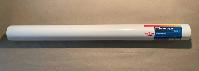 Office Depot r BRAND Multipurpose Banner Paper 24in X 65ft Roll 24 office-depot-r-brand-multipurpose-banner-paper-24in-x-65ft-roll-24