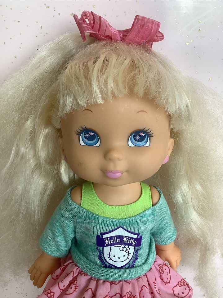 Vintage 90s Rare Tattoodles Doll PJ Sparkles Style Bow Sanrio Hello ...