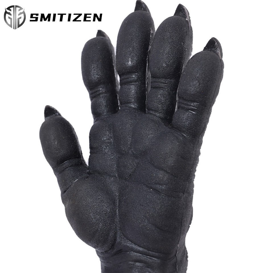 Smitizen Halloween Silicone Monster Hand Fake Skin Tiger Glove Cosplay ...