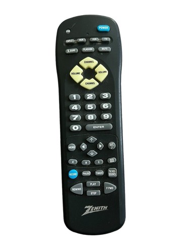 Genuine Zenith MBR3447 TV VCR Remote Control (2b) | eBay