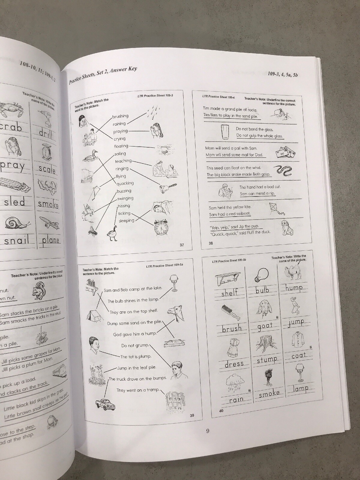 CLE Learning To Read Practice Sheets | eBay