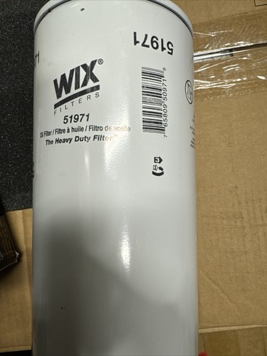 GENUINE Wix 51971 Engine Oil Filter DIESEL Turbo Aftercooled 183 ...