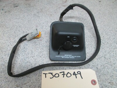 97 98 99 00 JEEP WRANGLER PASSENGER SRS DISABLE SWITCH CONTROL w/BEZEL ...
