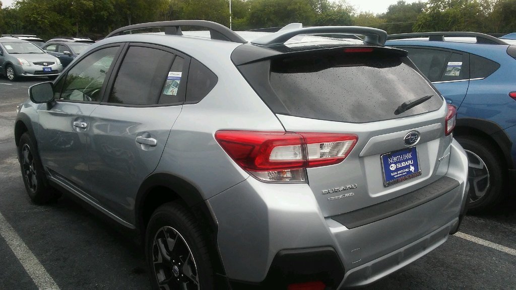 NEW UN-PAINTED CUSTOM REAR HATCH SPOILER FOR 2018-2019 SUBARU CROSSTREK ...
