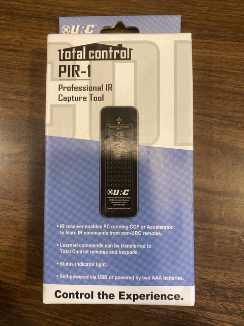 URC Total Control Pir-1 PIR1 Professional IR Capture Code Learning Tool for sale online | eBay