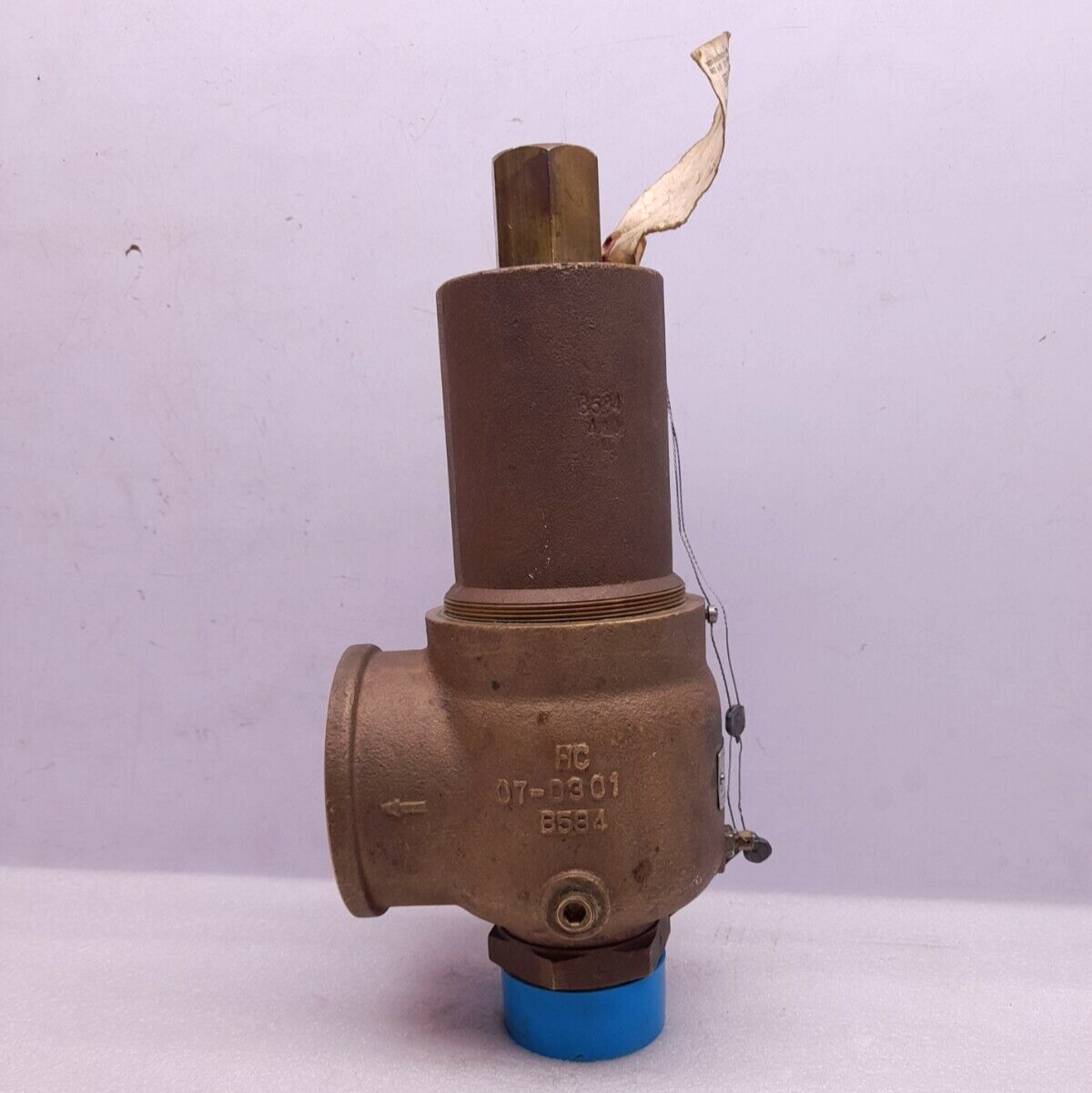 Kunkle 912BJHM01-JE Safety Relief Valve Set 70 Psig Size 2” Capacity ...