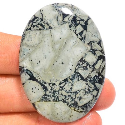 Natural Dallasite Jasper Oval Shape Cabochon Gemstone 88.5 Ct 46X33X6 ...