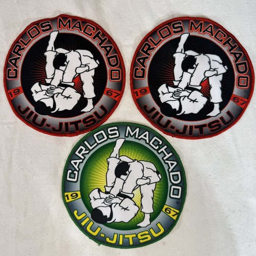 Lot of 3 Carlos Machado Jiu Jitsu 1967 Gi Patches Free Shipping 5.5 ...