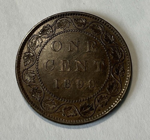 1899 AU Canada 1c Luster Queen Victoria Coin | eBay